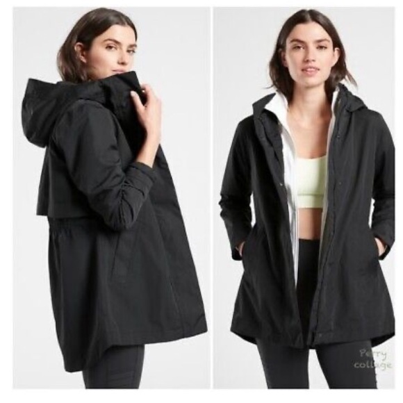 Athleta | Jackets & Coats | Athleta Rainout Forecast Shell Ii Trench ...